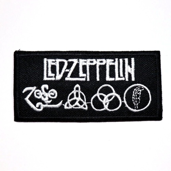 Accessories | Led Zeppelin Patch Iron On Rock Band Hippie Badge | Poshmark